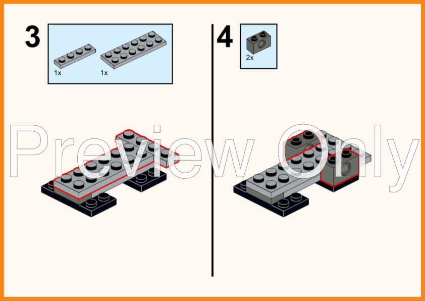 LEGO MOC Columbo + Peugeot 403 by abracada_brick | Rebrickable - Build ...