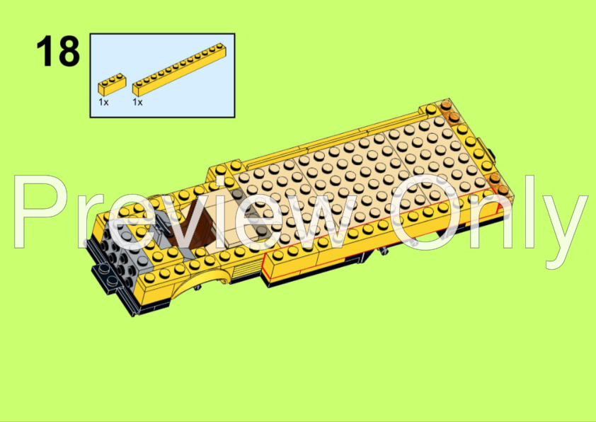 LEGO MOC The Florist - Van with Trailer by nevertooold68 | Rebrickable ...