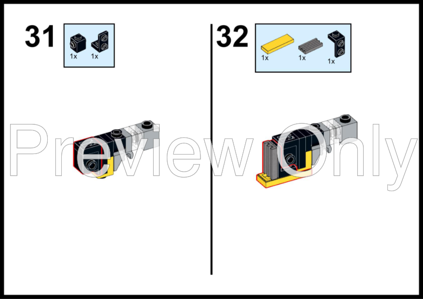 LEGO MOC Lego Junkers Ju-87 B2 (Stuka) (1:45 scale) by Tiger_1_3_1 ...