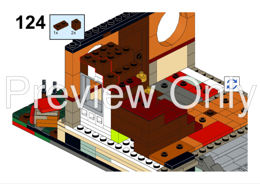 LEGO MOC Chinese Restaurant Modular Alternate build of 80113 Family ...