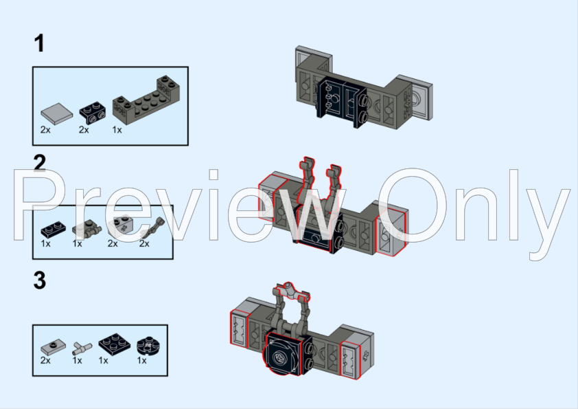 LEGO MOC Imperial TIE Combo by BaufmanBricks | Rebrickable - Build with ...