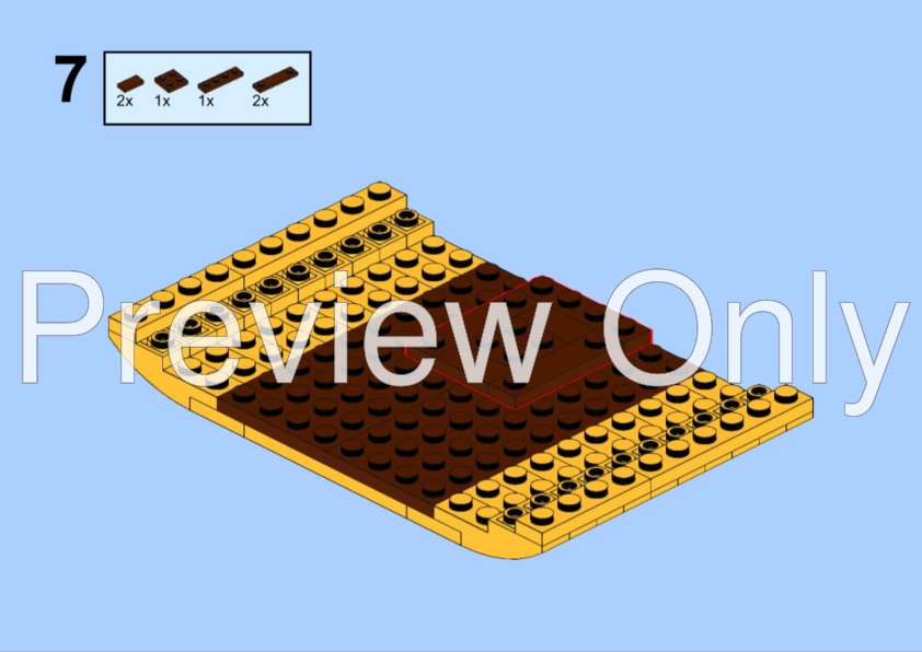 LEGO MOC HMS Victory Cross Section Model by Henktor | Rebrickable ...