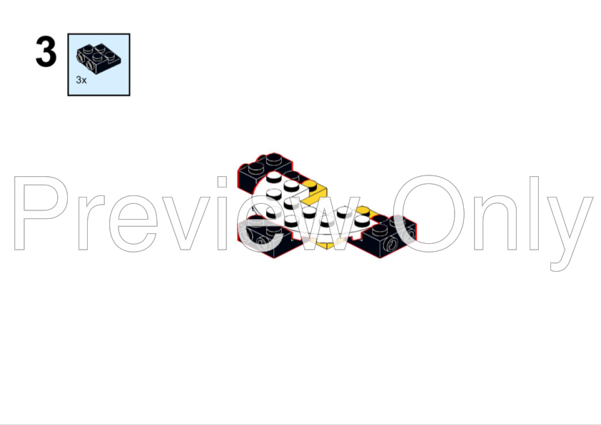 LEGO MOC Barad Dur Height Extension Module by Pixabricks | Rebrickable - Build with LEGO