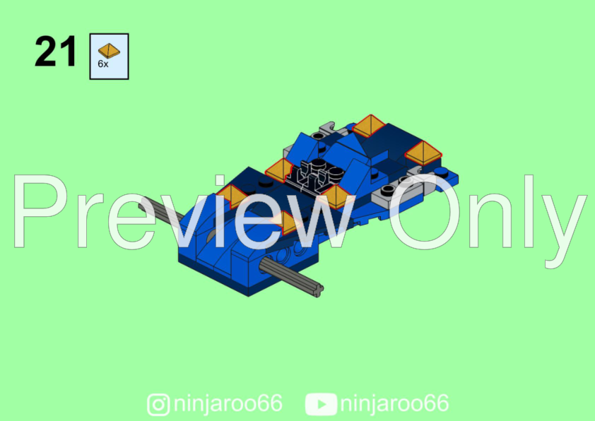 LEGO MOC J4-Ninja-Striker by ninjaroo66 | Rebrickable - Build with LEGO