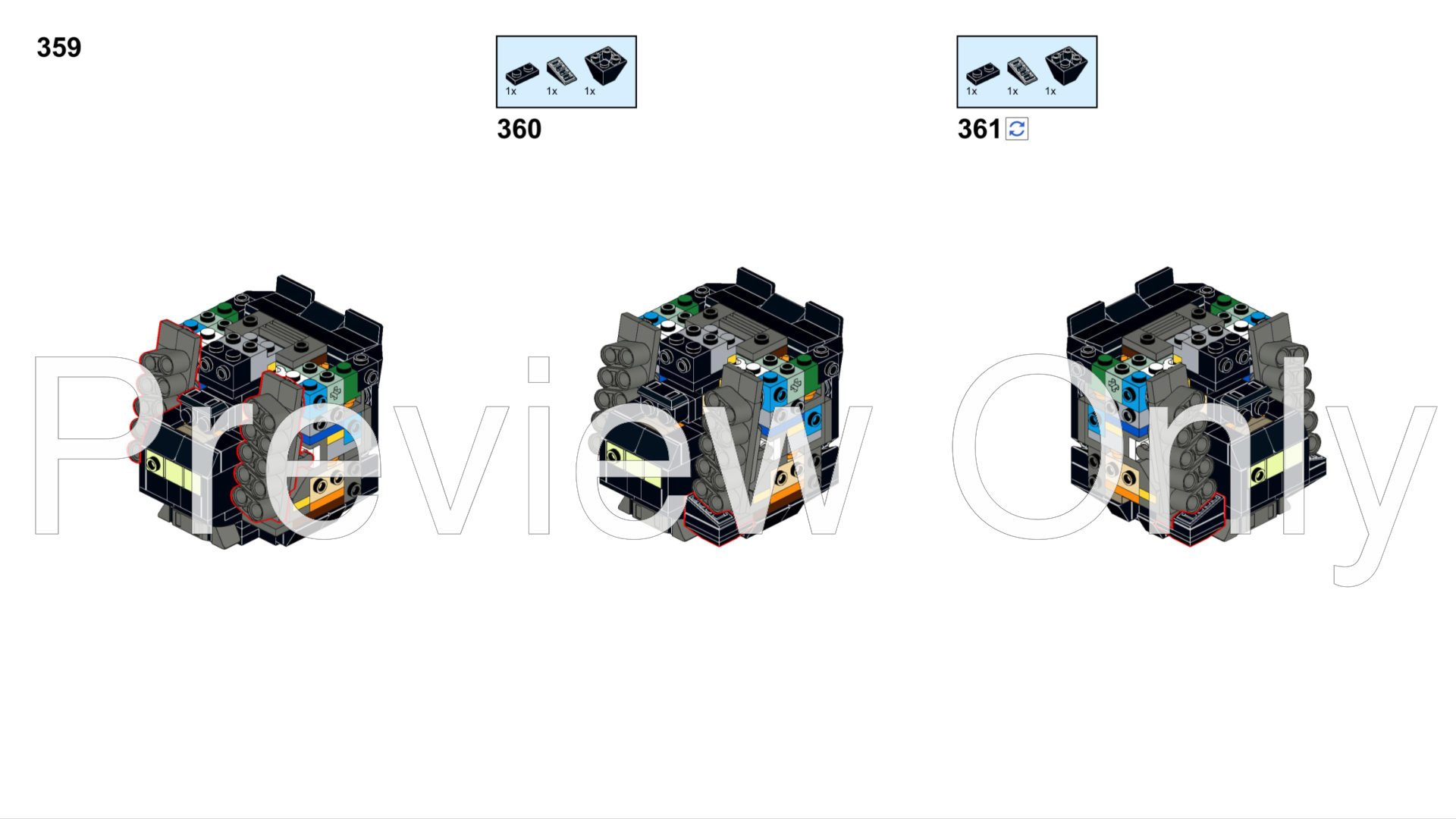 LEGO MOC Atlas BattleMech by lazyguineapig | Rebrickable - Build with LEGO