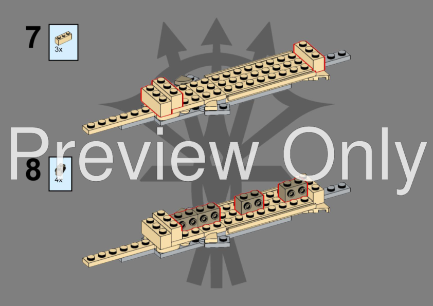 LEGO MOC-188849 Mirage 2000C Desert (1:58) by BricksByTAS | Rebrickable ...