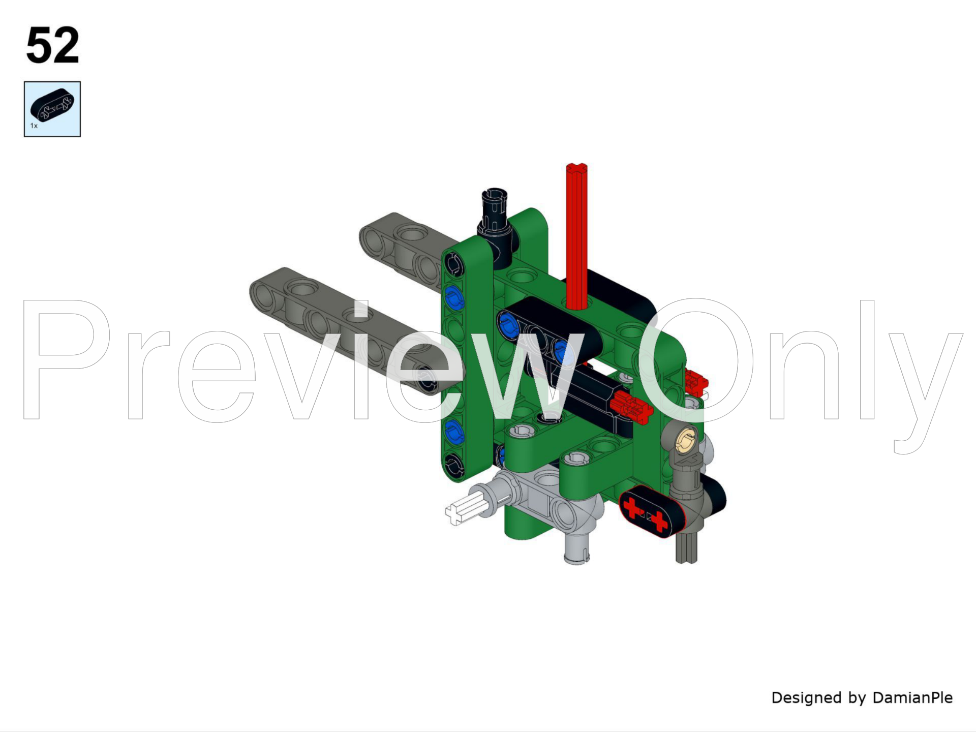 LEGO MOC John Deere Combine Harvester by DamianPLE Technic Garage ...