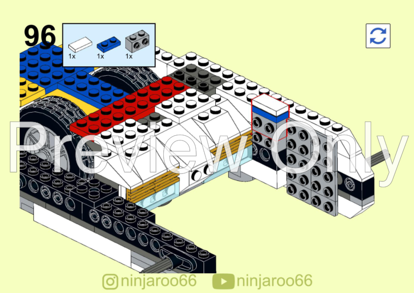 LEGO MOC The Glaciator by ninjaroo66 | Rebrickable - Build with LEGO