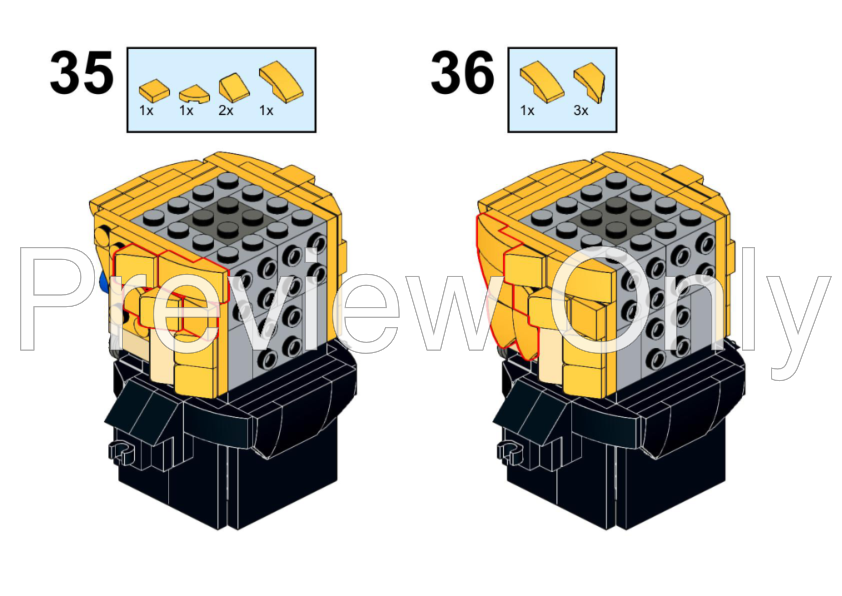 Lego Moc Organization Xiii Brickheadz Bundle By Twilight Brix