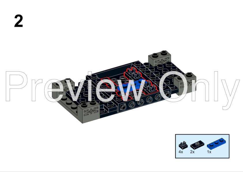 LEGO MOC-189005 Brian's Supra by Maiku__san | Rebrickable - Build with LEGO