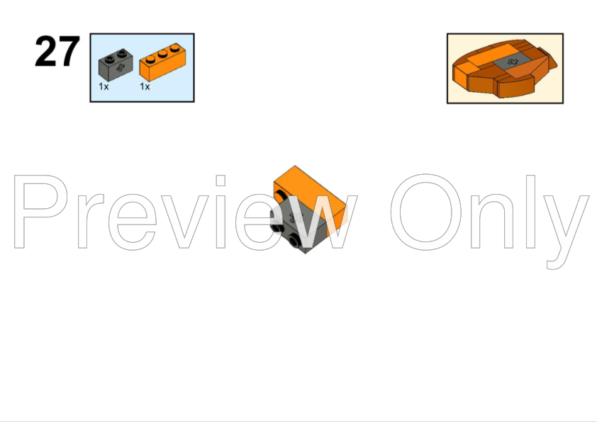 LEGO MOC Meditation Rock by gabizon | Rebrickable - Build with LEGO