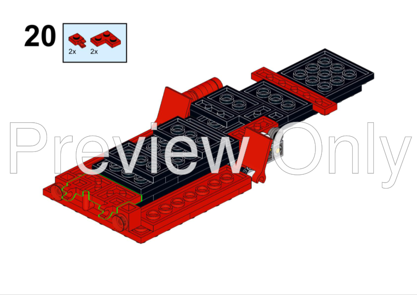 LEGO MOC M35 Fire Truck by Cascadia Bricks | Rebrickable - Build with LEGO