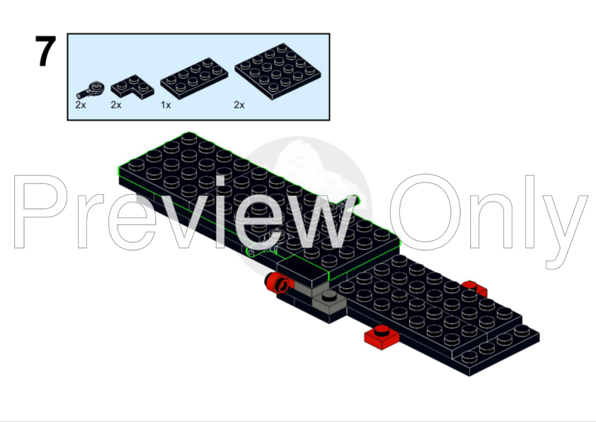 LEGO MOC M35 Fire Truck by Cascadia Bricks | Rebrickable - Build with LEGO