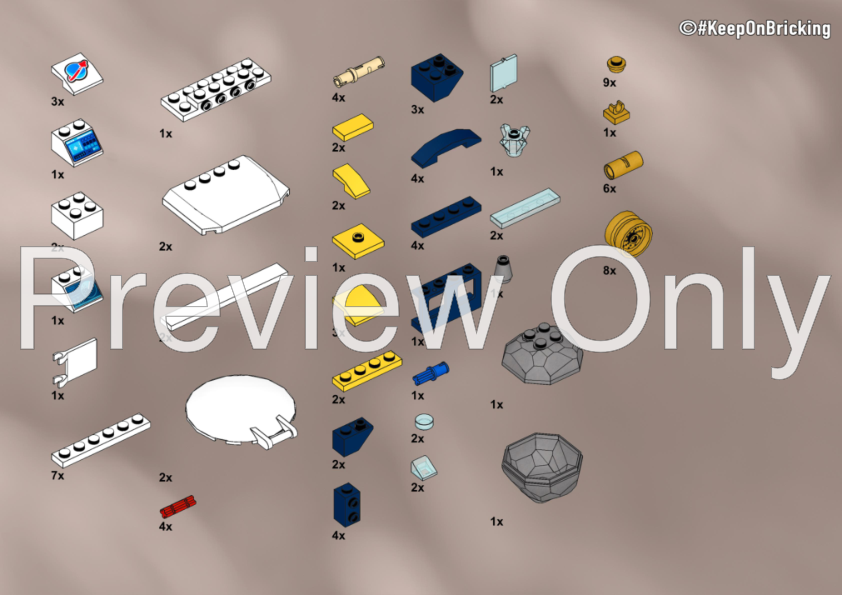 LEGO MOC 60348 5 in 1 mocs by Keep On Bricking | Rebrickable - Build ...