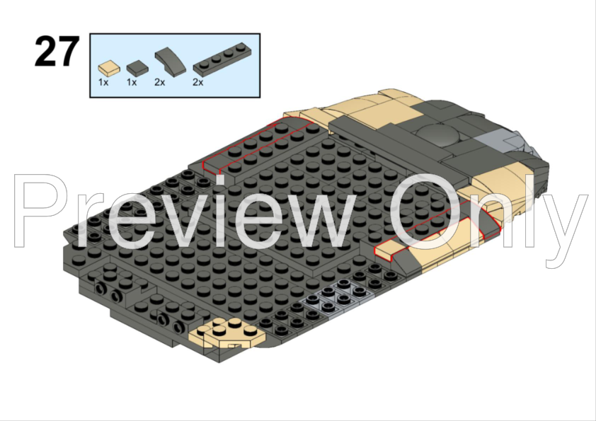 LEGO MOC Object 279 Camouflage by GreeneBricks | Rebrickable - Build ...