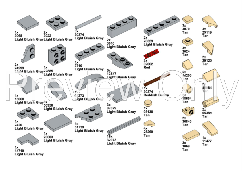 LEGO MOC Object 279 Camouflage by GreeneBricks | Rebrickable - Build ...