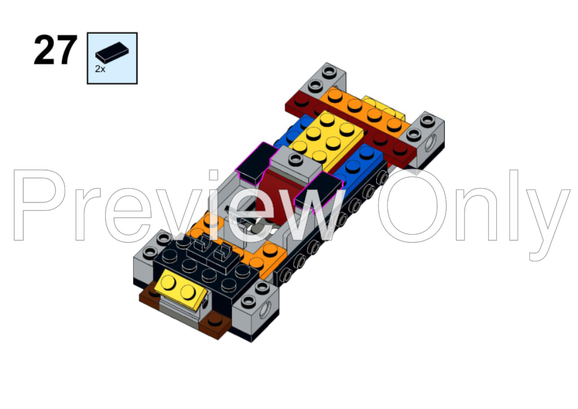 Lego Moc 1991 Mazda 787b By Excessivecarstuff Rebrickable Build