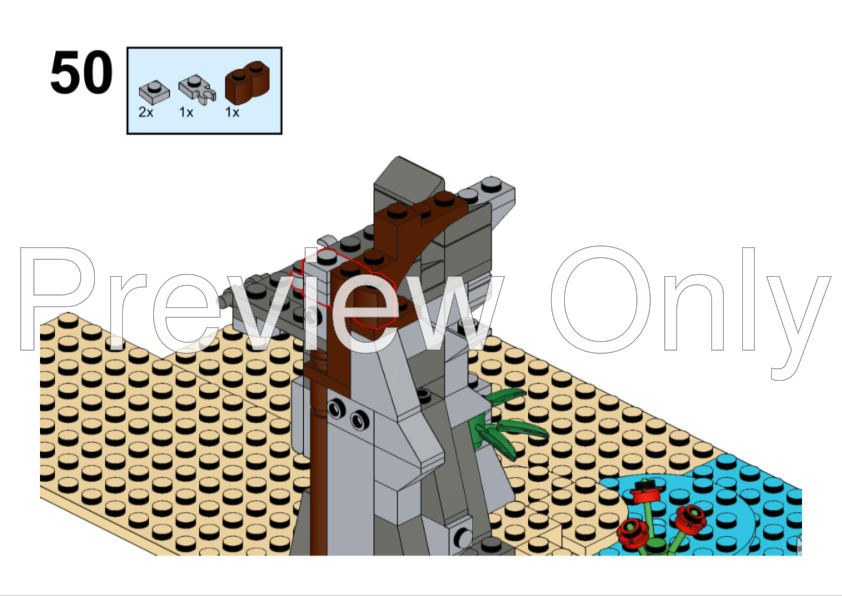Lego Moc Pirates Cave Inn By Hzolika Rebrickable Build With Lego