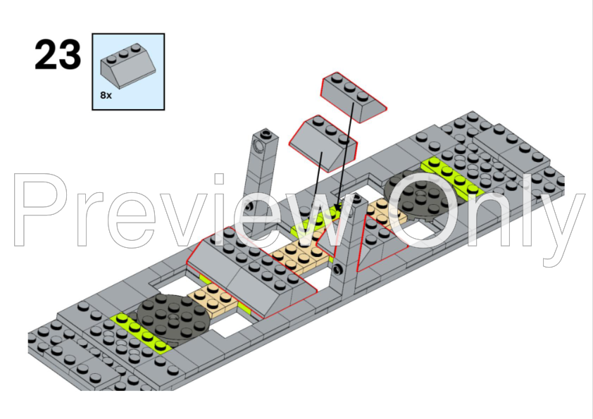 LEGO MOC Greenbrier Dura-Max - Gray 3-Bay Open Hopper Car by Tolgacity ...