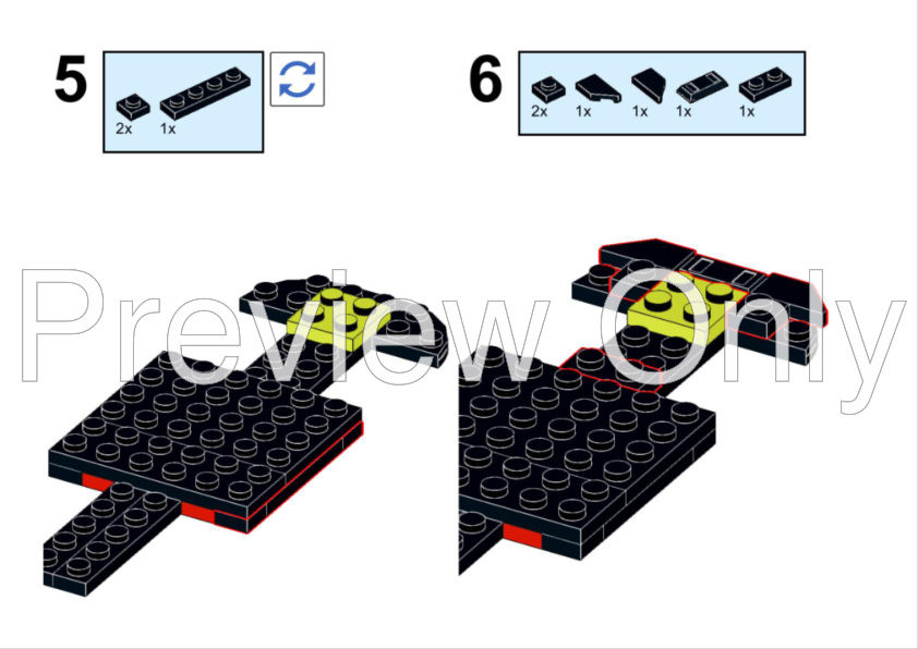 LEGO MOC Red stripe car 60407 alt by Jerry182 | Rebrickable - Build ...