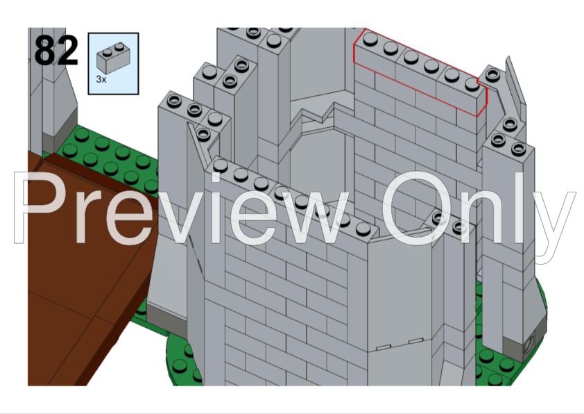 LEGO MOC Modular Castle Gatehouse by BrickCastleFan | Rebrickable ...