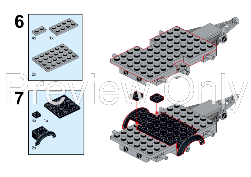 LEGO MOC Beer Serving Trailer by BorrisTheBricker | Rebrickable - Build ...