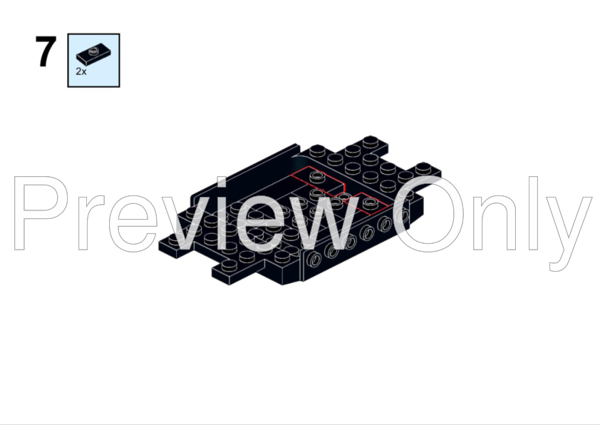 LEGO MOC 76925-1 Classic Truck by n2brick | Rebrickable - Build with LEGO