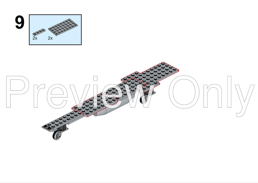 LEGO MOC AV8-B Harrier by MATEILEGO | Rebrickable - Build with LEGO