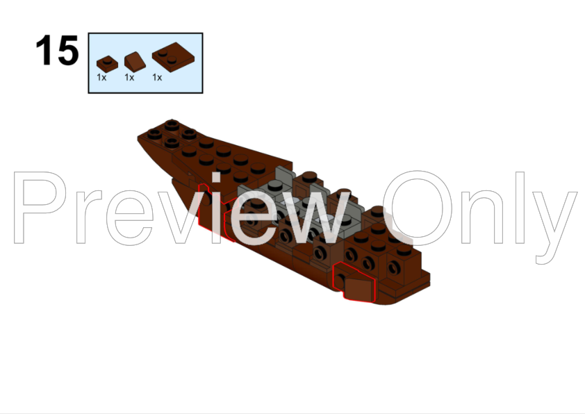 LEGO MOC Micro Pirate Ship by Blockwise | Rebrickable - Build with LEGO