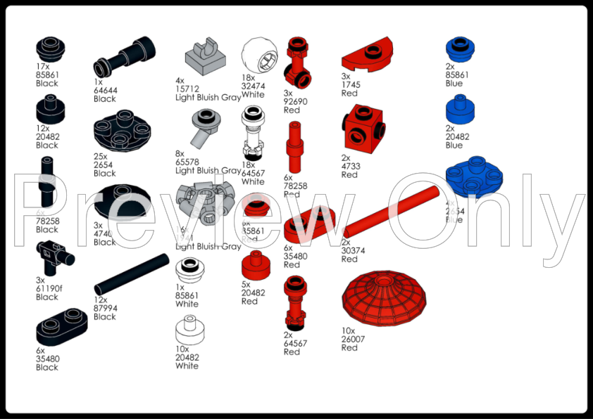 LEGO MOC Sugars sweeteners and substitutes by Thomus_Bean | Rebrickable ...