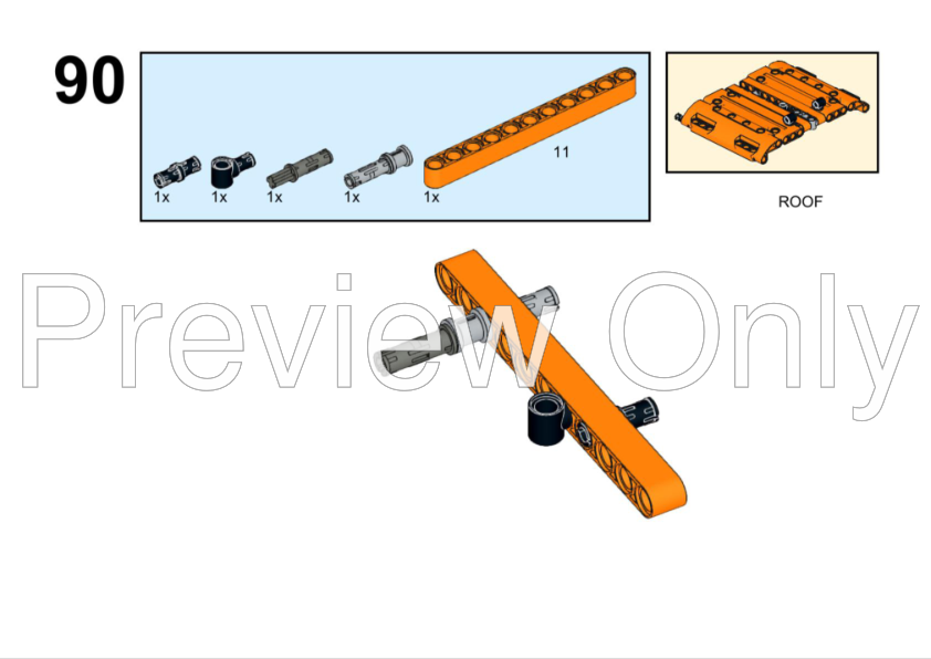 LEGO MOC-189890 42180 - Defender by ale0794 | Rebrickable - Build with LEGO