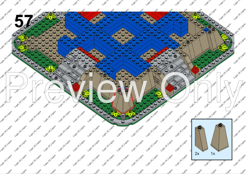 LEGO MOC Samurai Temple #3 by Legat_Of_Legion | Rebrickable - Build ...