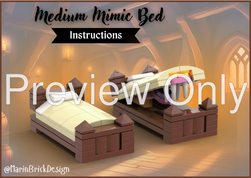 LEGO MOC Fantasy Inn's Pack - Lego Medieval Fantasy inn scenery props ...