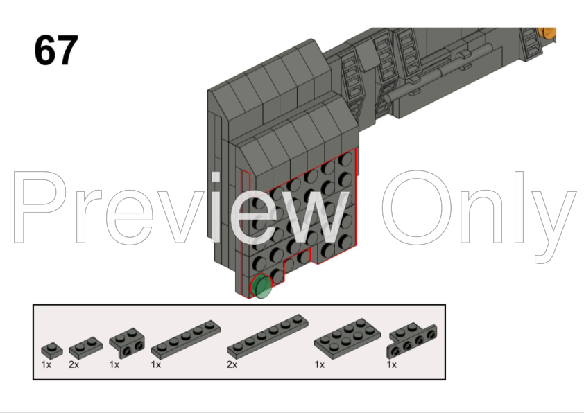 LEGO MOC Halberd Class Light Destroyer - UNSC Odyssey by GurrDieEule ...