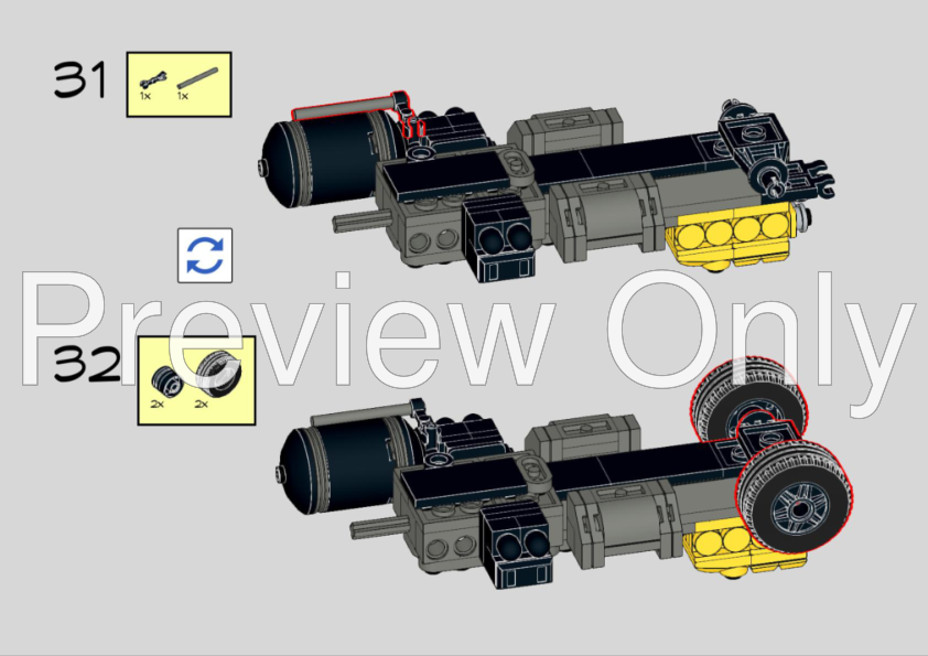 LEGO MOC Mack R Series (convoy) by owstin | Rebrickable - Build with LEGO
