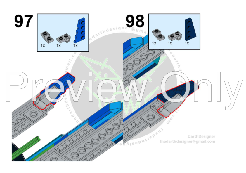 LEGO MOC Sukhoi | SU-33 Flanker D - 1:34 Scale by DarthDesigner | Rebrickable - Build with LEGO