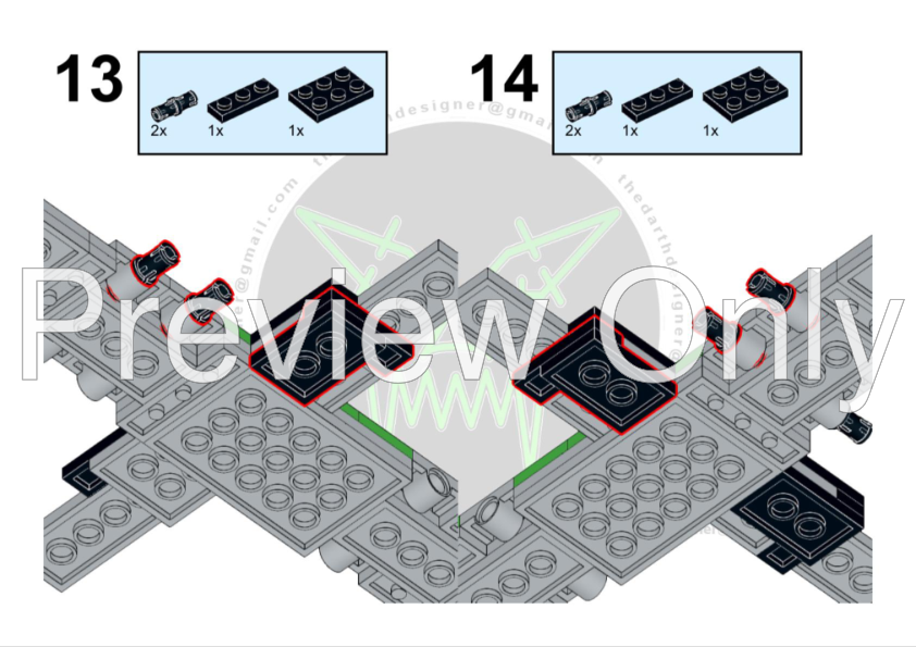 LEGO MOC Sukhoi | SU-33 Flanker D - 1:34 Scale by DarthDesigner | Rebrickable - Build with LEGO