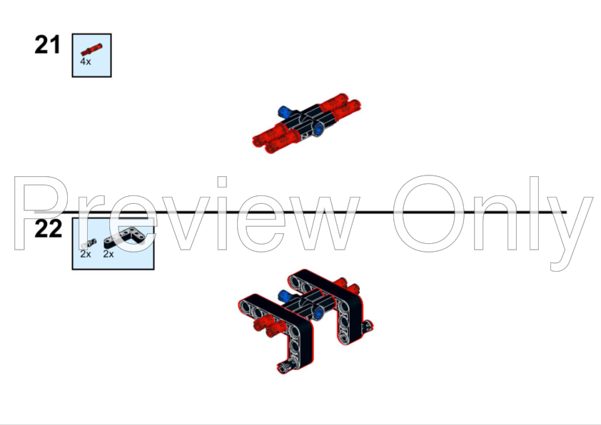 Lego Moc 42110 Helicopter By Cobalt Rebrickable Build With Lego