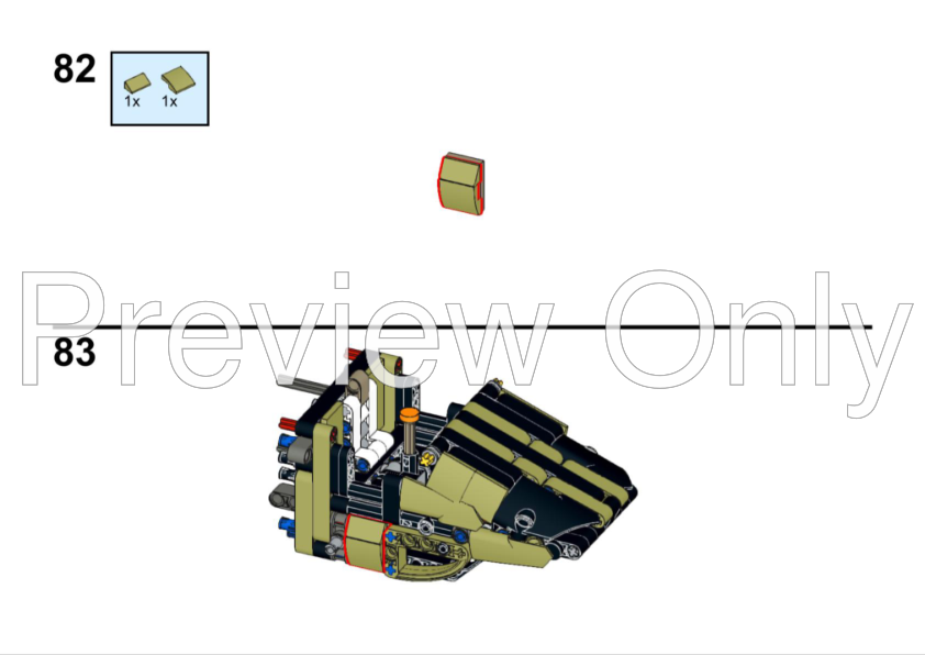 Lego Moc 42110 Helicopter By Cobalt Rebrickable Build With Lego