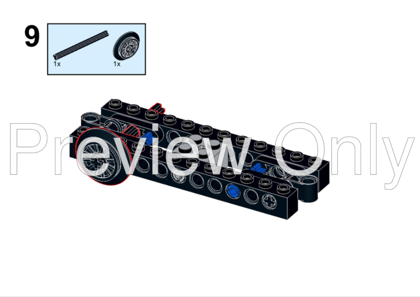 LEGO MOC TGV M by ProKuma | Rebrickable - Build with LEGO