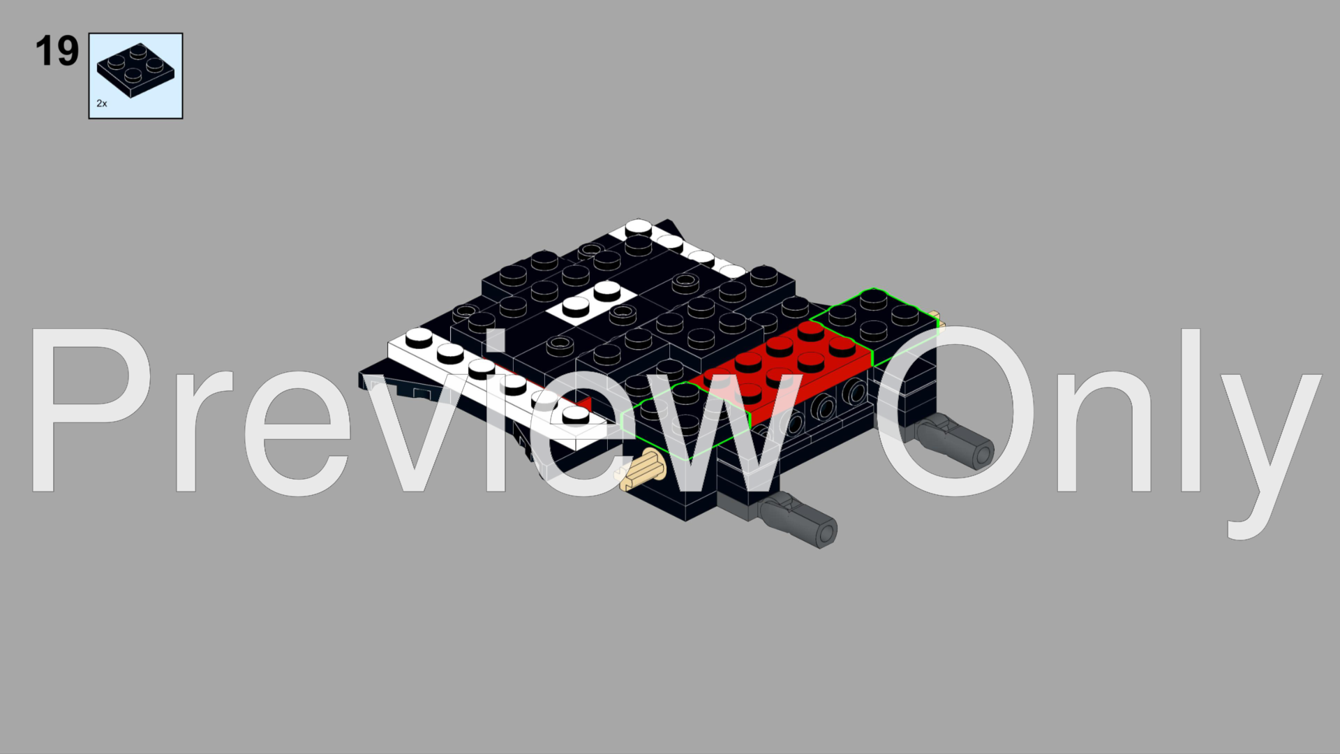 LEGO MOC-190358 Porsche RWB by mockjer | Rebrickable - Build with LEGO
