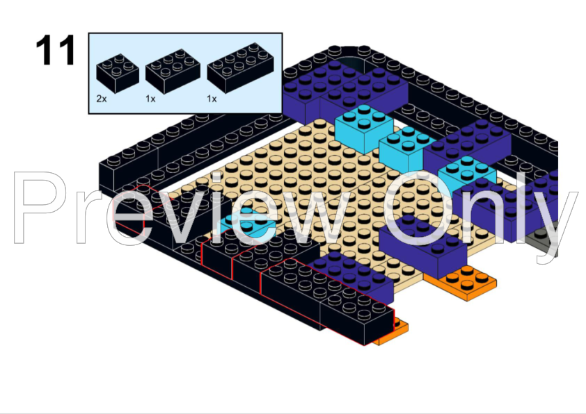 LEGO MOC The Doors Diorama by IBrickedItUp | Rebrickable - Build with LEGO