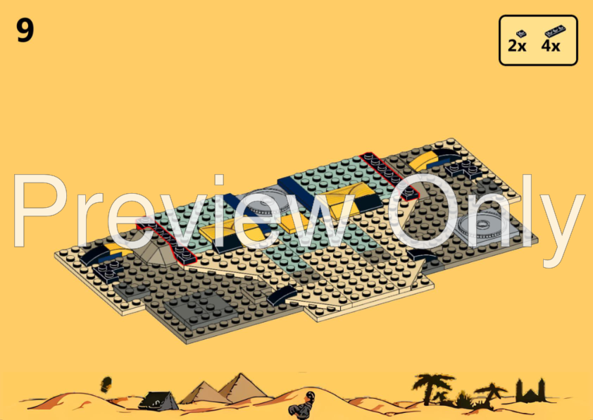 LEGO MOC Adventurers Chapter 7.Desert Obelisk, Alternative Build For 1x ...