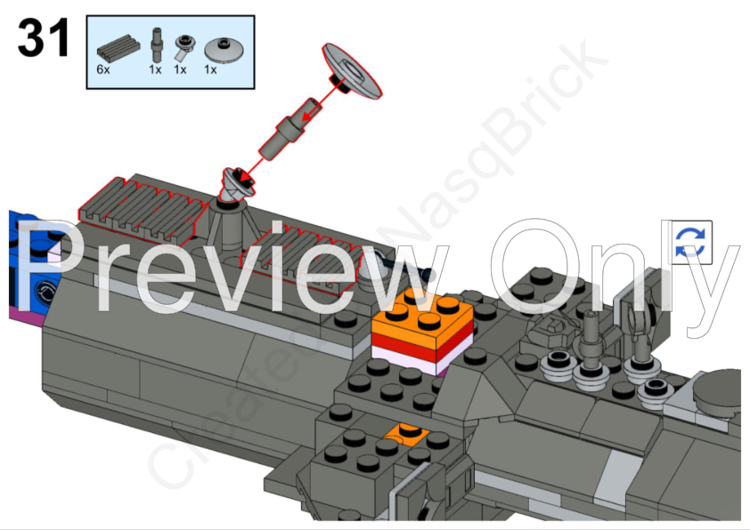 LEGO MOC Spaceball 1 by NasqBrick | Rebrickable - Build with LEGO