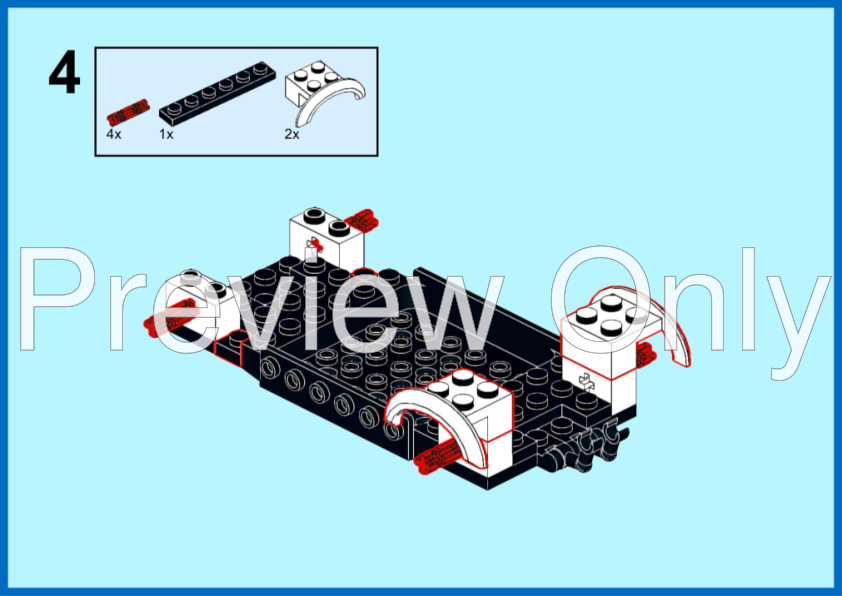 LEGO MOC Lamborghini Countach LPI 800-4 by BasicBuilder23 | Rebrickable ...