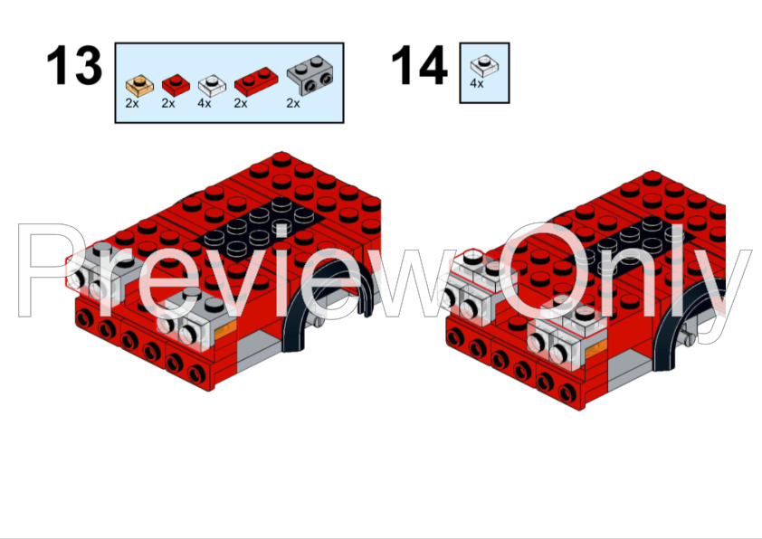 LEGO MOC American Fire Engine by First Due Bricks | Rebrickable - Build ...