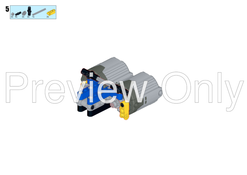 LEGO MOC 8275 Alternative C model Tracked Skid-Steer Crawler Loader by ...