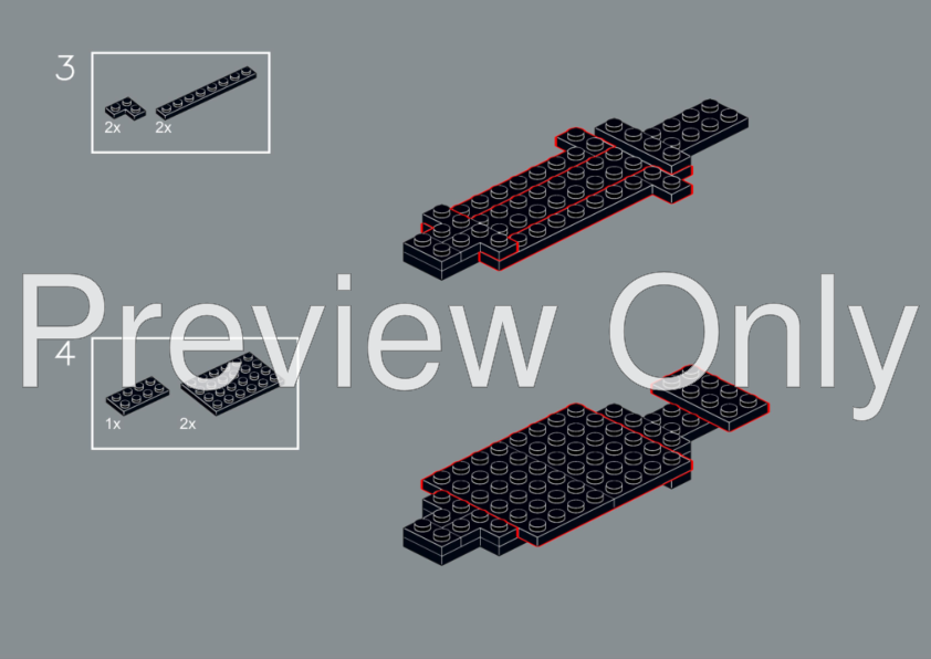 LEGO MOC Chevrolet Impala 1959 by SFH_Bricks | Rebrickable - Build with ...