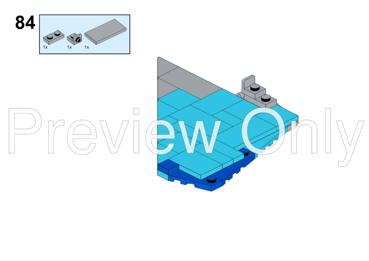 LEGO MOC Ukrainian Su-27 by Brickmig | Rebrickable - Build with LEGO