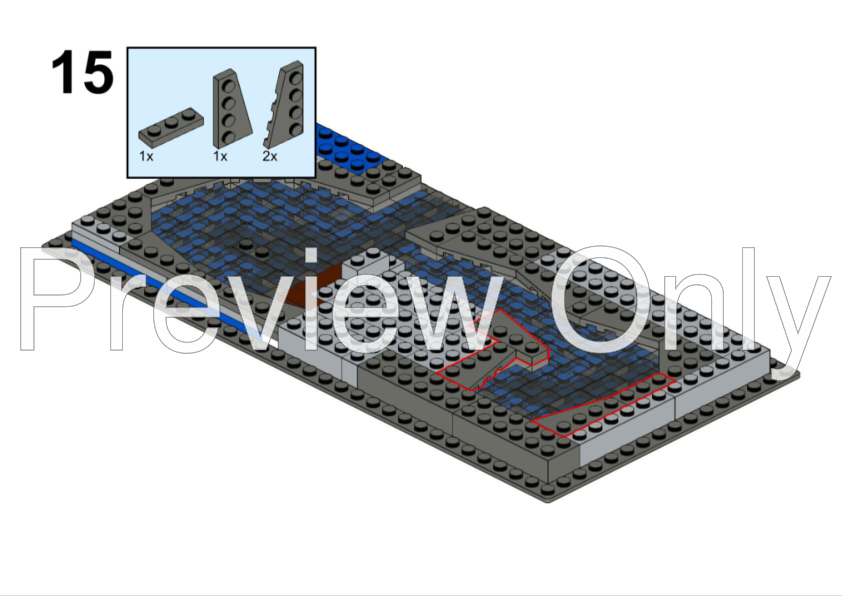 LEGO MOC Batcave with Wayne Manor by Double_U_Bricks | Rebrickable ...